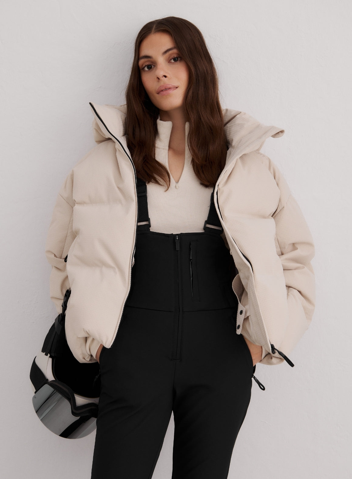 Café Au Lait Cortina Puffer Jacket – aim'n no